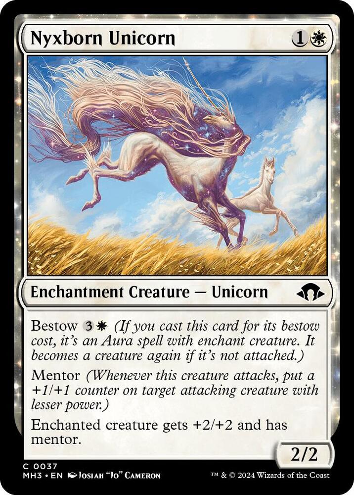 Nyxborn Unicorn - Modern Horizons 3 - Magic: The Gathering - TCGplayer.com