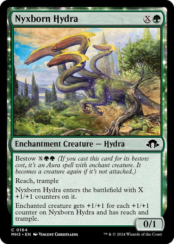 Mossborn Hydra (Borderless) - Foundations - Magic: The Gathering