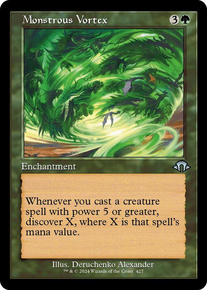 Monstrous Vortex (Retro Frame) - Modern Horizons 3 - Magic: The ...