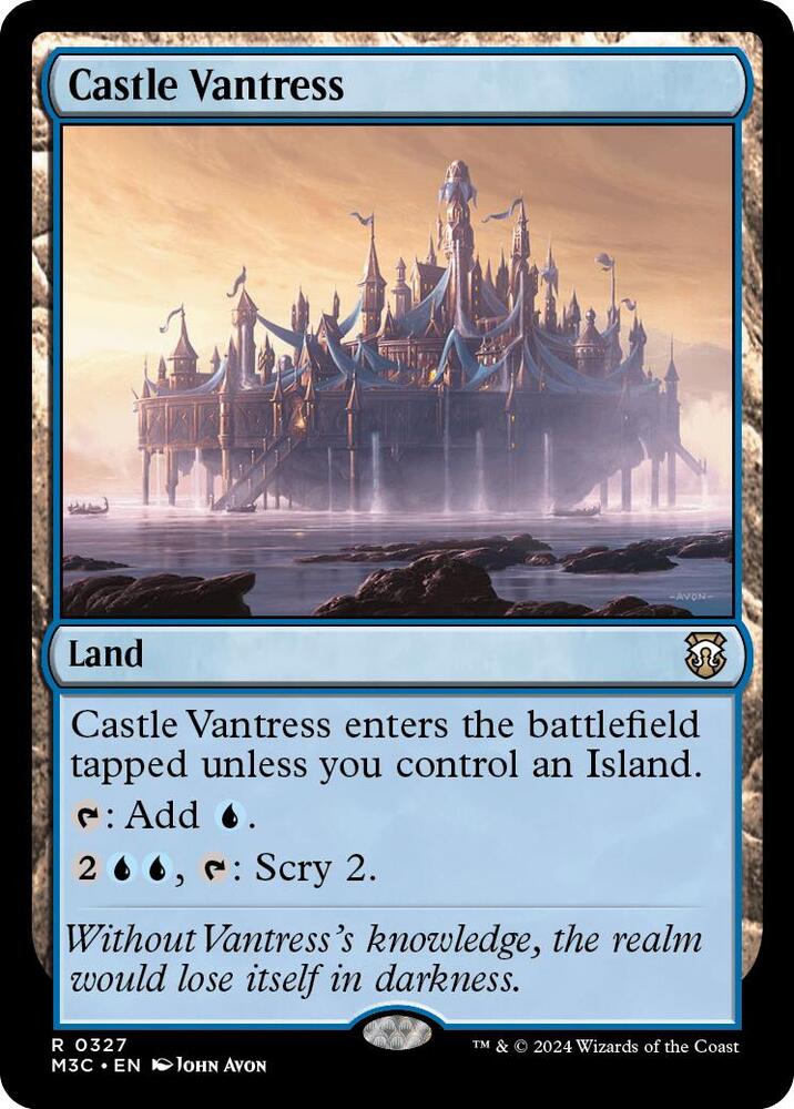 Castle Vantress - Commander: Modern Horizons 3 - Magic: The Gathering ...