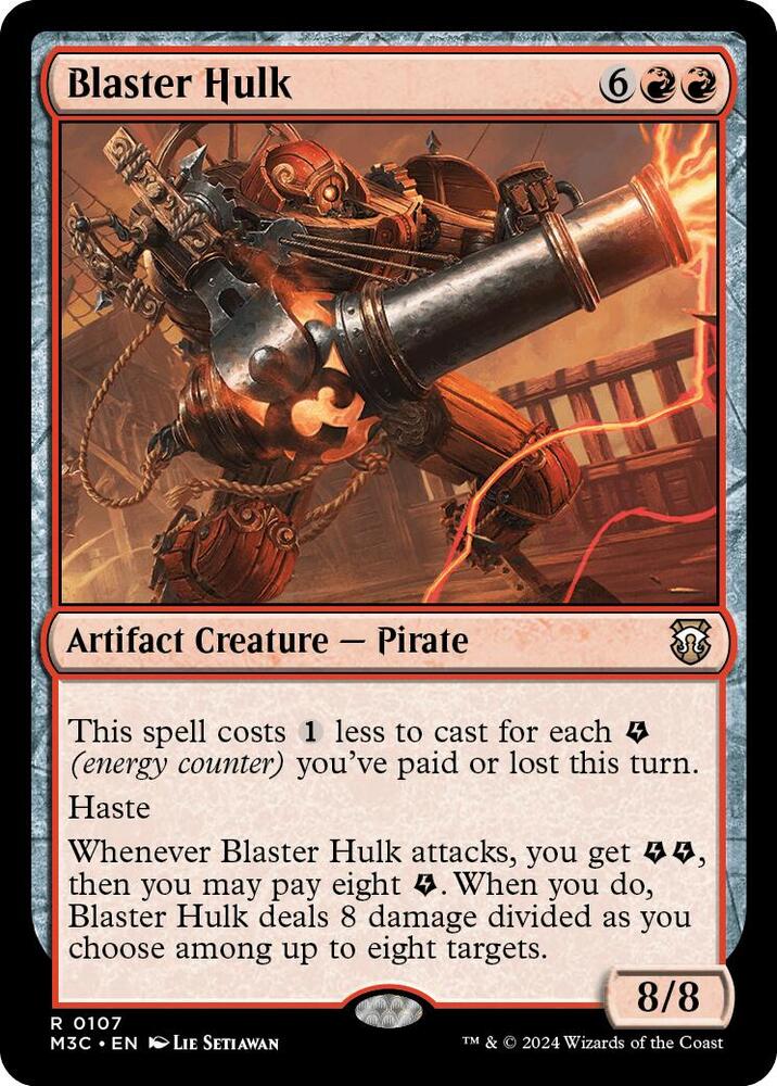 Blaster Hulk - Commander: Modern Horizons 3 - Magic: The Gathering ...