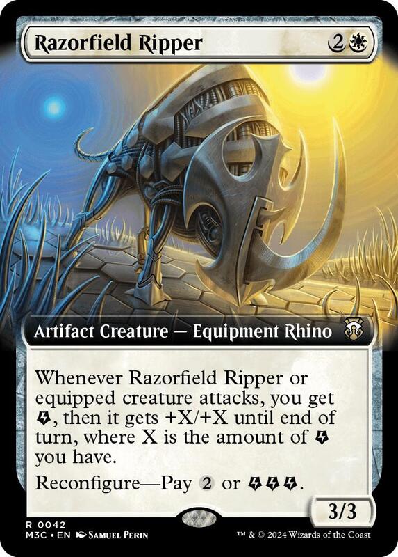 Blaster Hulk (Extended Art) (Ripple Foil) - Commander: Modern Horizons ...