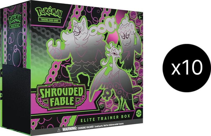 Shrouded Fable Elite Trainer Box Case - SV: Shrouded Fable - Pokemon ...