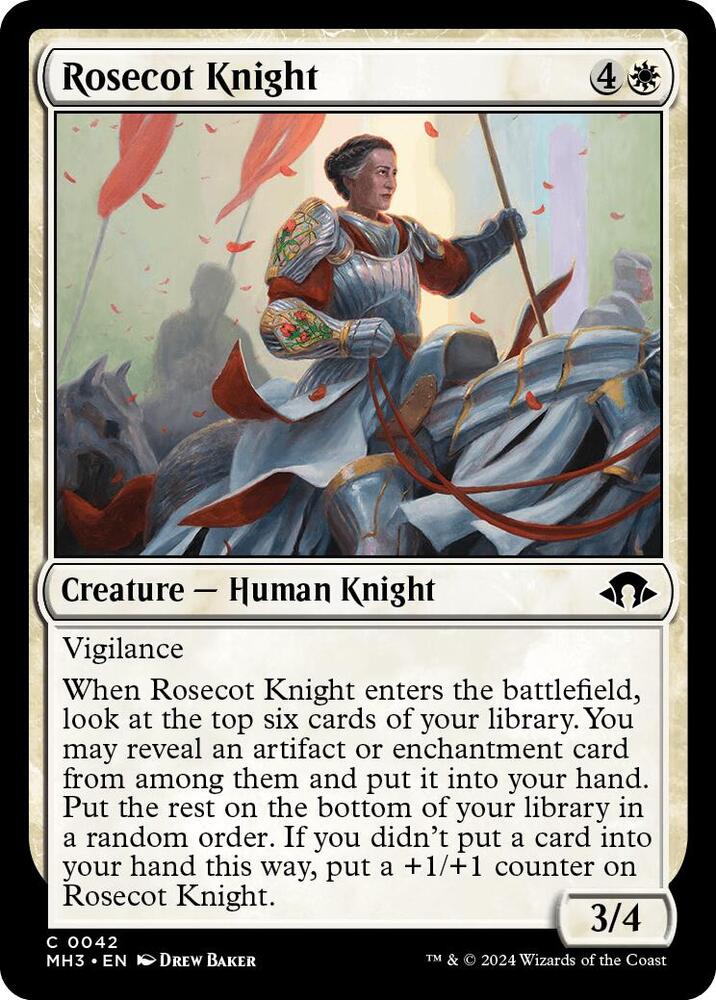 Rosecot Knight - Modern Horizons 3 - Magic: The Gathering - TCGplayer.com