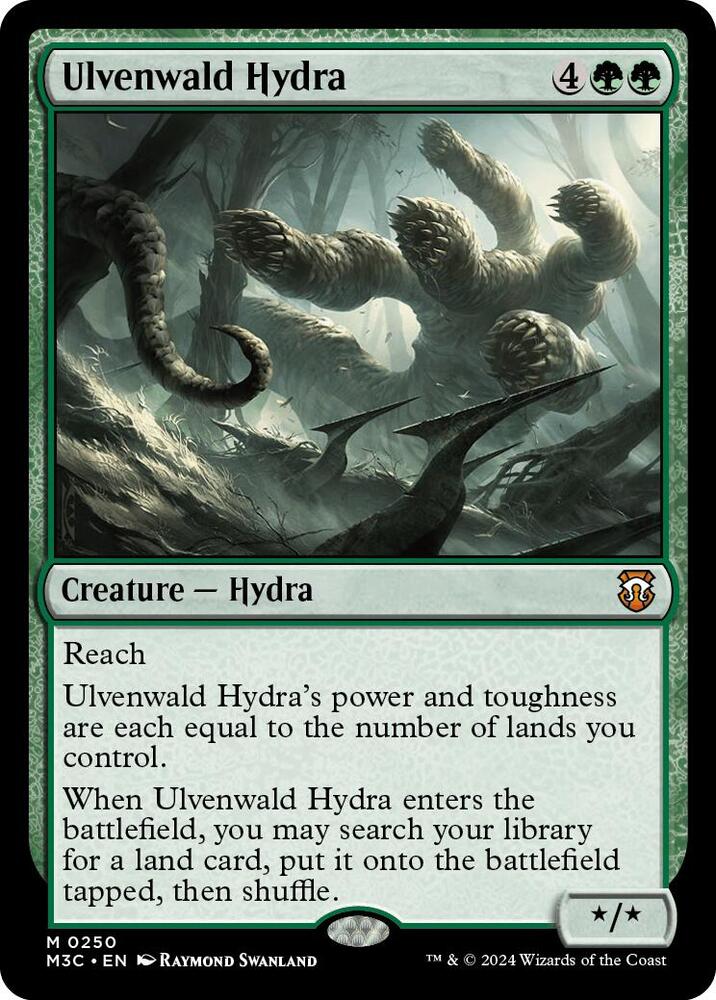 Ulvenwald Hydra - Commander: Modern Horizons 3 - Magic: The Gathering ...