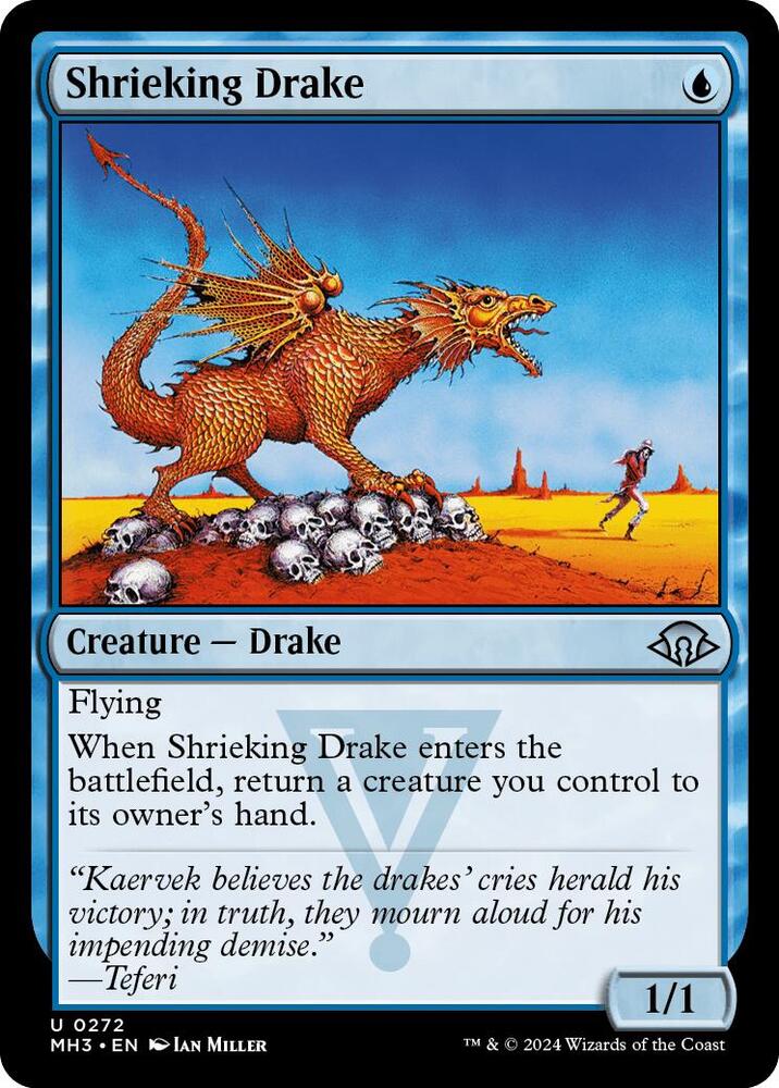 Shrieking Drake - Modern Horizons 3 - Magic: The Gathering - TCGplayer.com