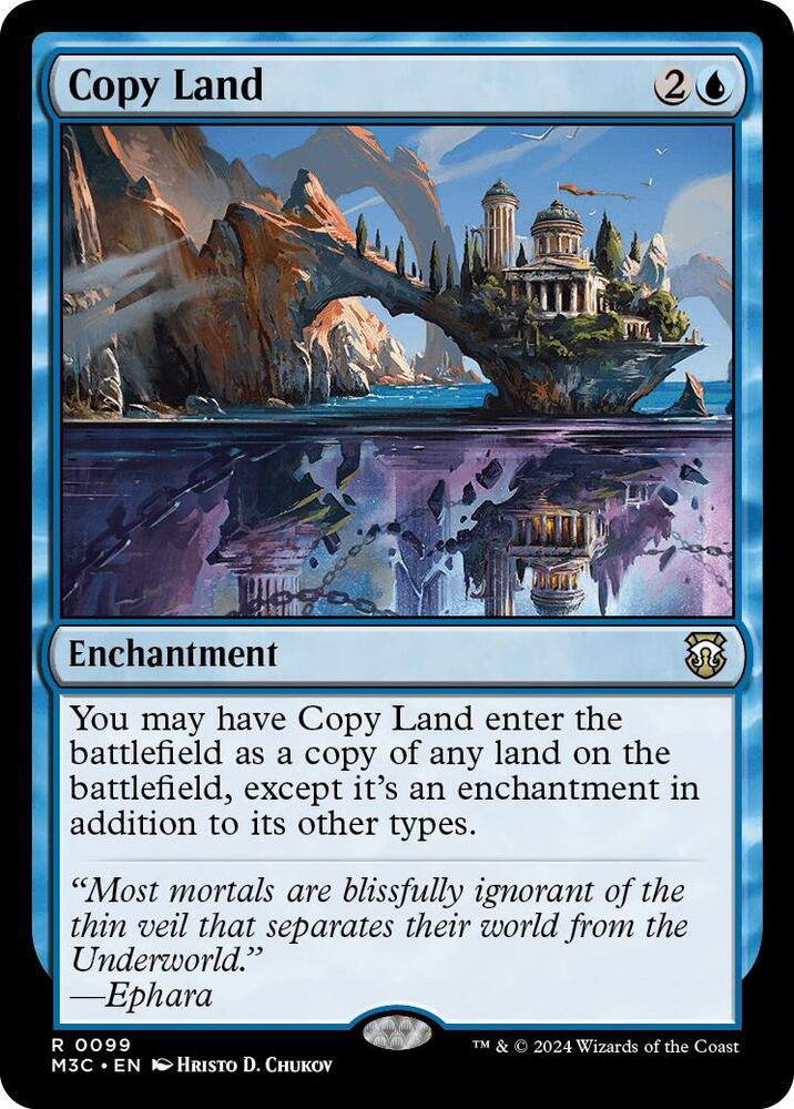 Copy Land - Commander: Modern Horizons 3 - Magic: The Gathering ...