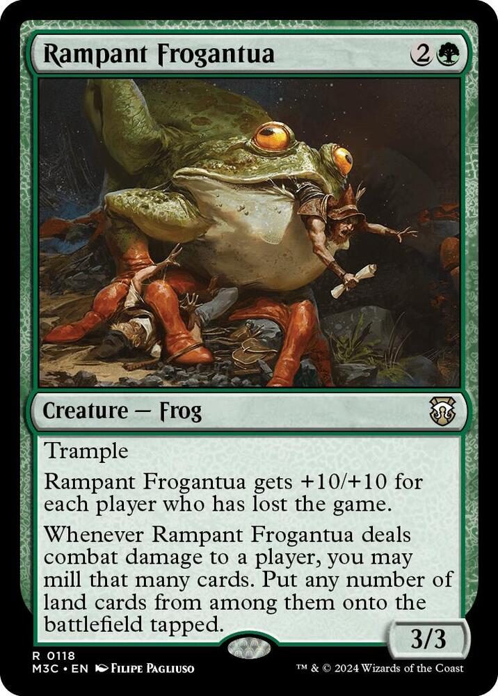 Twenty-Toed Toad - Commander: Bloomburrow - Magic: The Gathering ...
