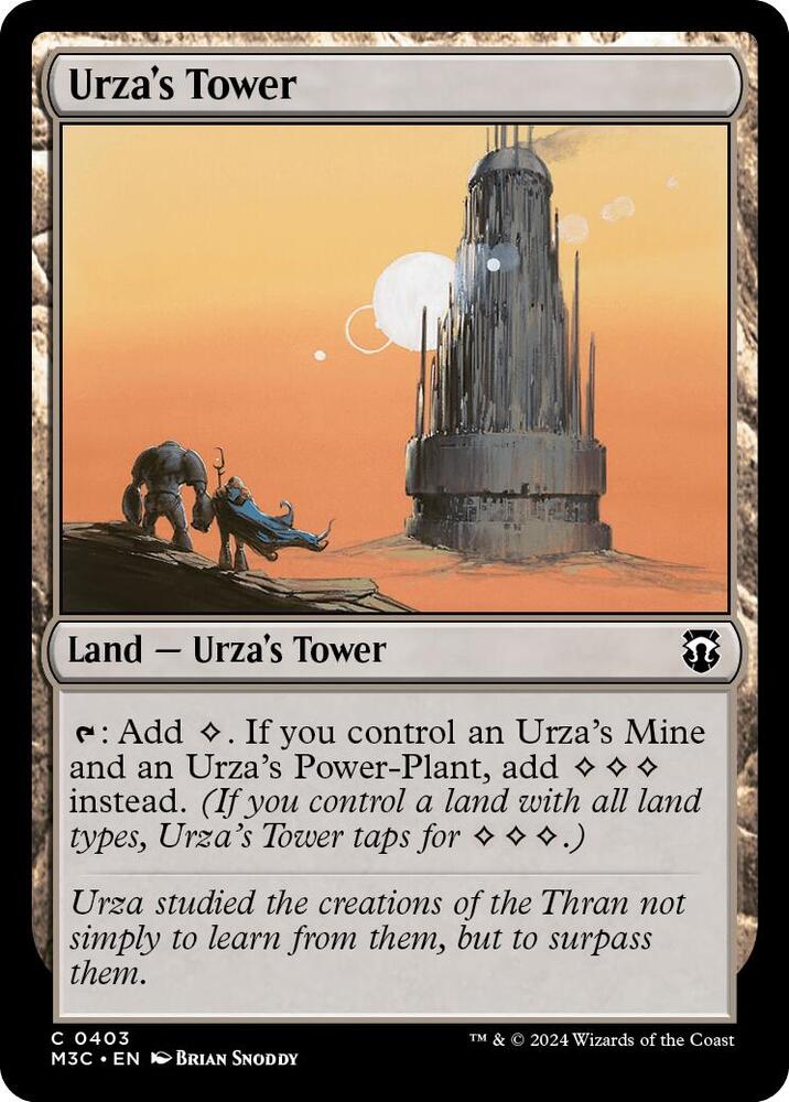 Urza's Tower - Commander: Modern Horizons 3 - Magic: The Gathering ...