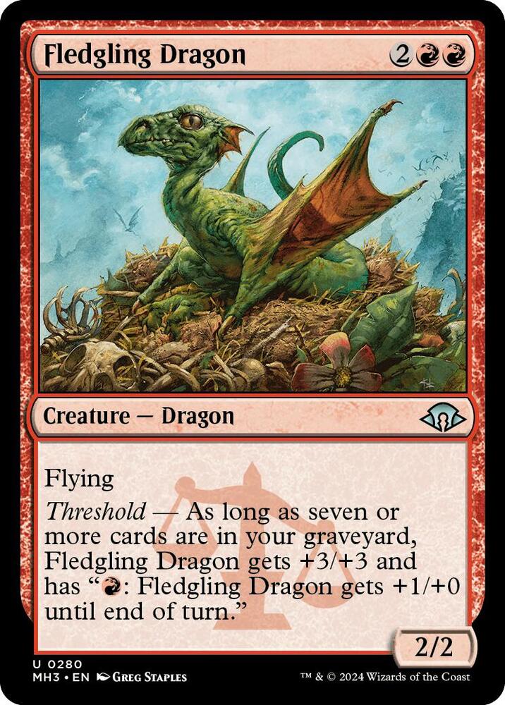 Fledgling Dragon - Modern Horizons 3 - Magic: The Gathering - TCGplayer.com