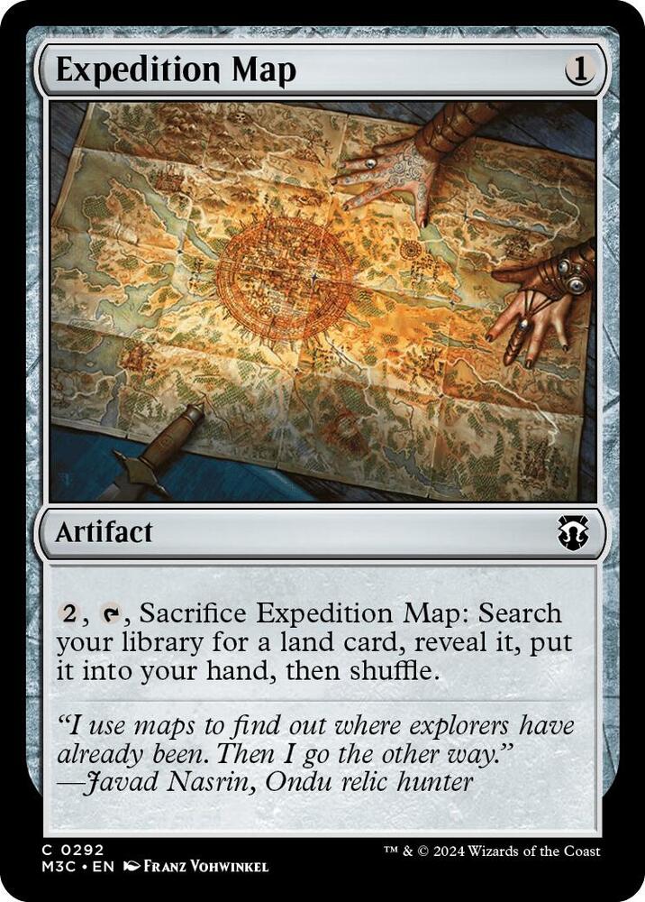 Expedition Map - Commander: Modern Horizons 3 - Magic: The Gathering ...