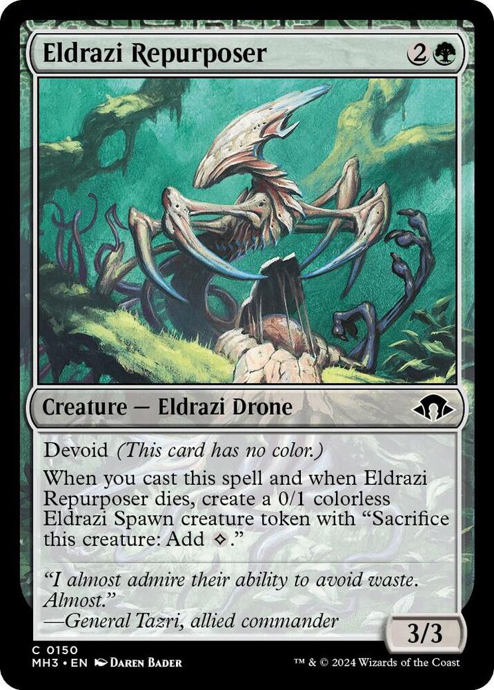 Eldrazi Repurposer - Modern Horizons 3 - Magic: The Gathering ...