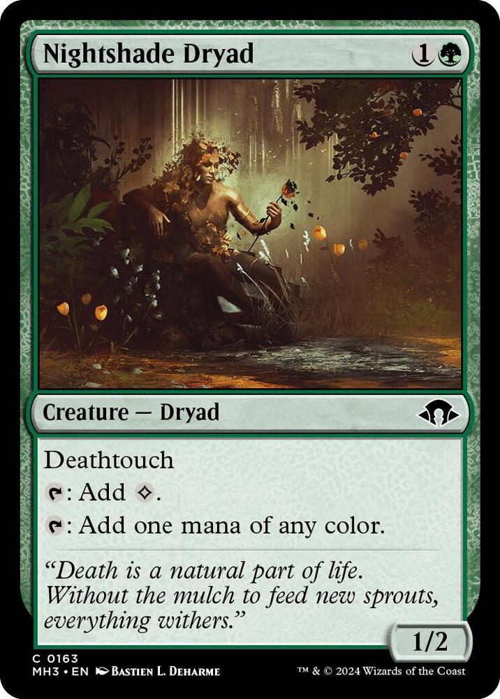 Nightshade Dryad - Modern Horizons 3 - Magic: The Gathering - TCGplayer.com