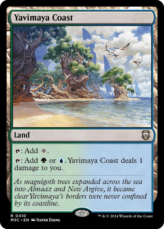 Yavimaya Coast (Ripple Foil) - Commander: Modern Horizons 3 - Magic ...