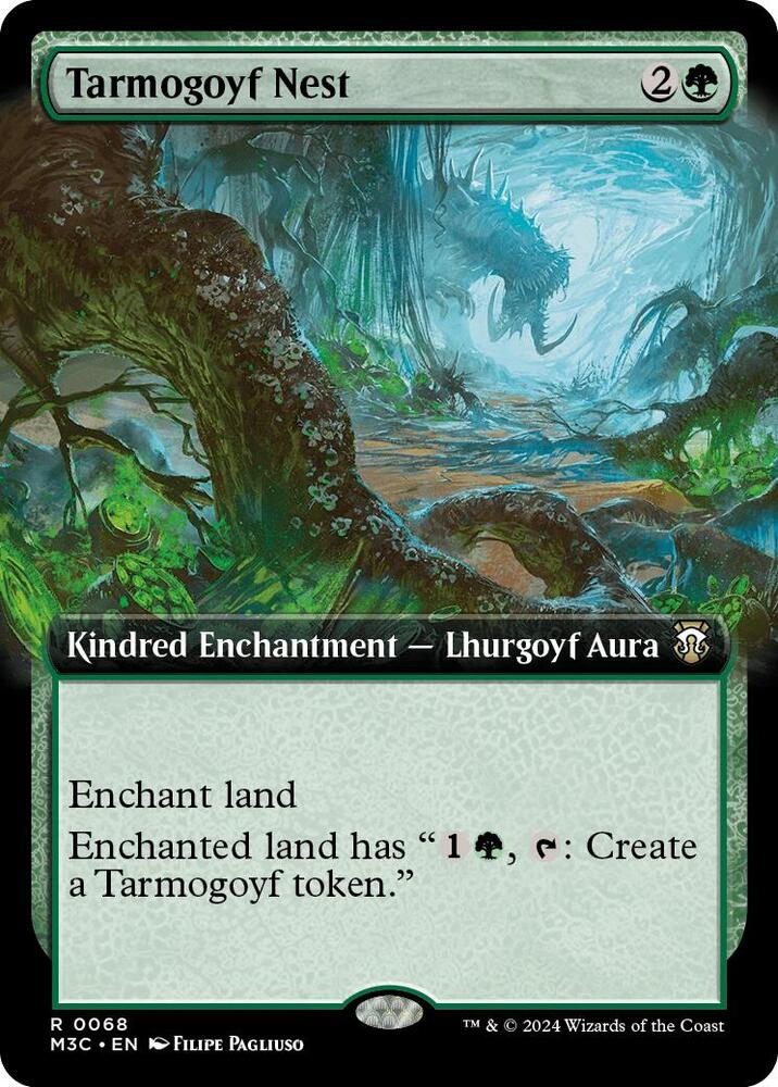 Tarmogoyf Nest (Extended Art) - Commander: Modern Horizons 3 - Magic ...