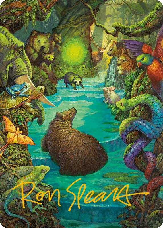 Phelia, Exuberant Shepherd Art Card (Gold-Stamped Signature) - Art ...