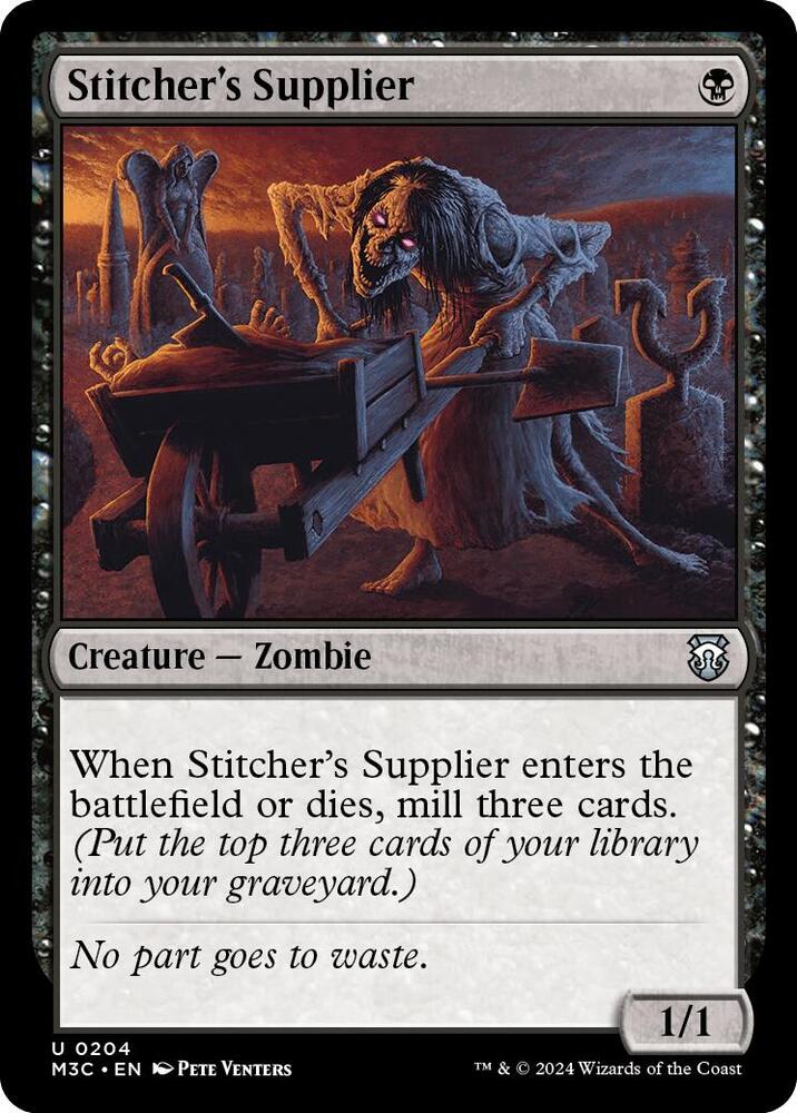 Stitcher's Supplier (Ripple Foil) - Commander: Modern Horizons 3 ...