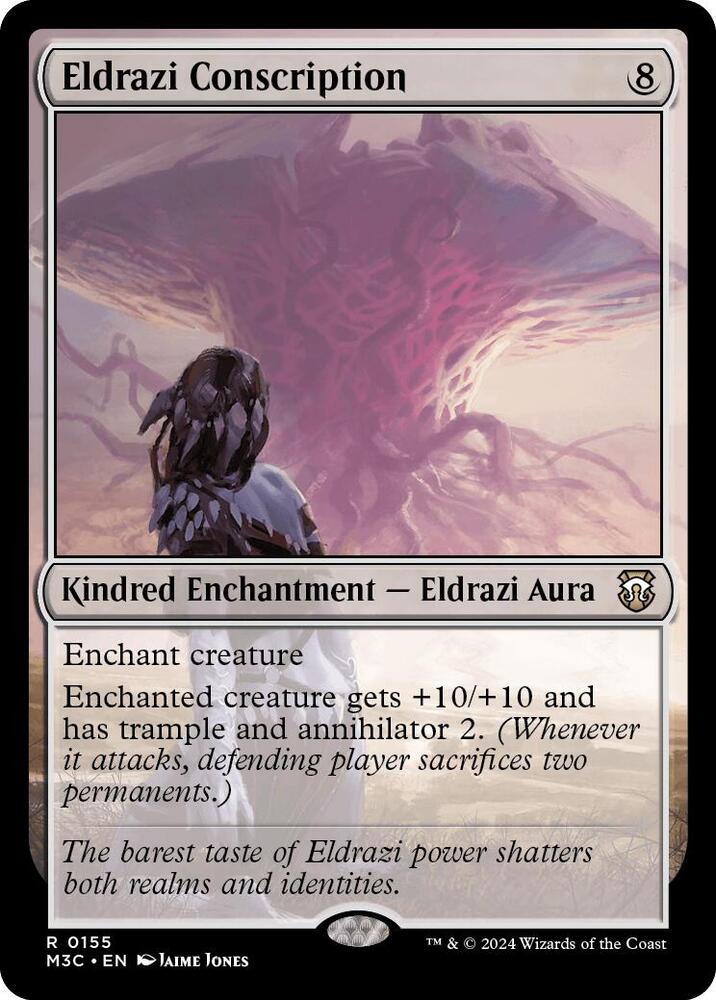Eldrazi Conscription (Ripple Foil) - Commander: Modern Horizons 3 ...