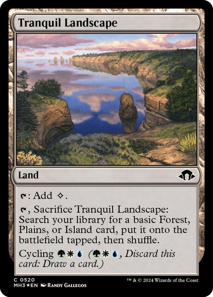 Tranquil Landscape (Ripple Foil) - Modern Horizons 3 - Magic: The ...