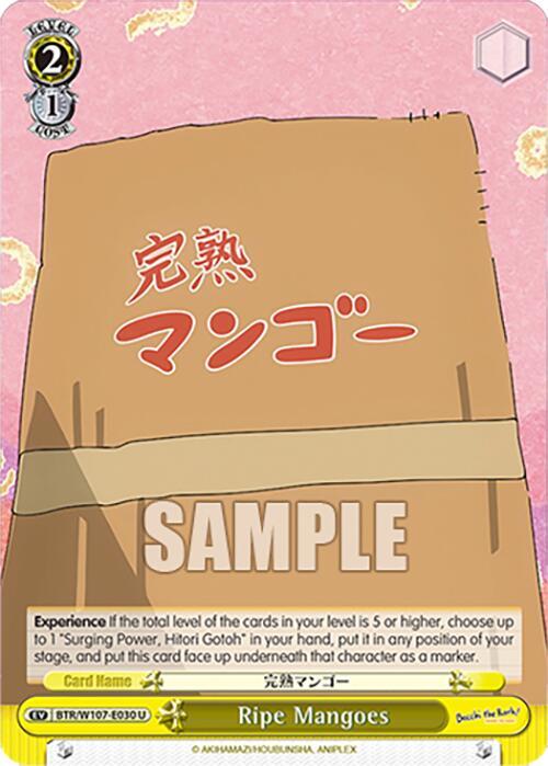 Ripe Mangoes - BOCCHI THE ROCK! - Weiss Schwarz - TCGplayer.com