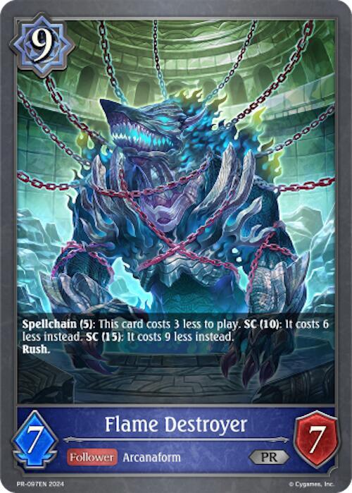 Flame Destroyer - Shadowverse: Evolve Promo Cards - Shadowverse: Evolve ...