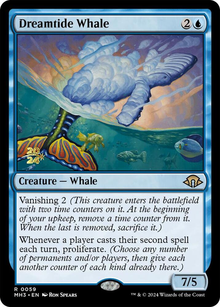 Dreamtide Whale - Prerelease Cards - Magic: The Gathering - TCGplayer.com