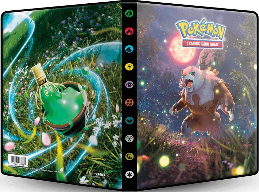 Pokemon Scarlet and Violet Bloodmoon Ursaluna and Sinistcha 4-Pocket ...