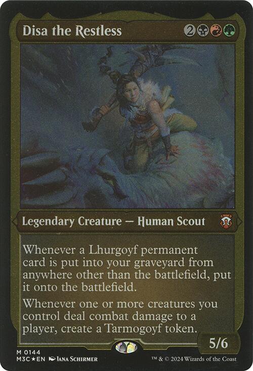 Disa the Restless (Display Commander) - Thick Stock - Commander: Modern ...