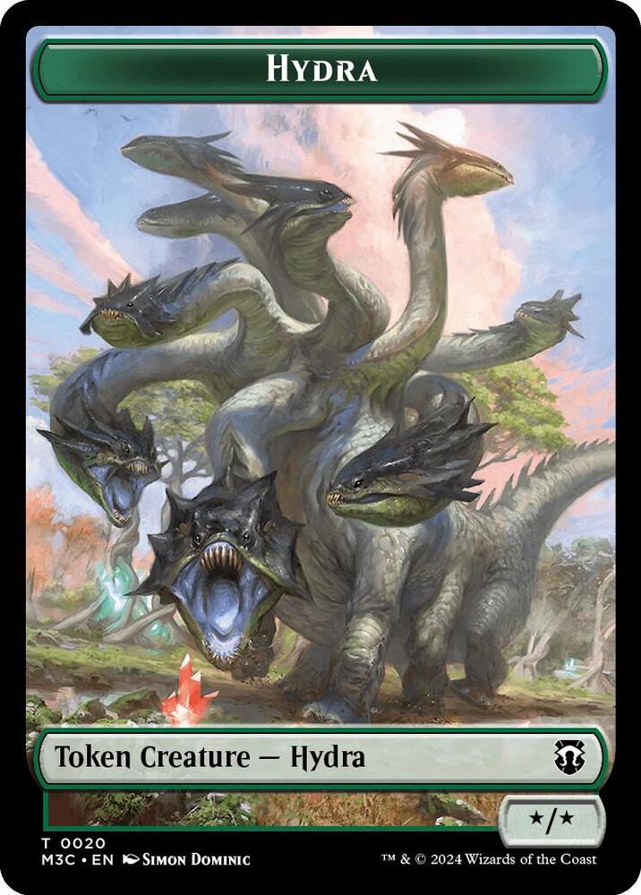 Hydra // Boar Double-Sided Token - Commander: Modern Horizons 3 - Magic ...