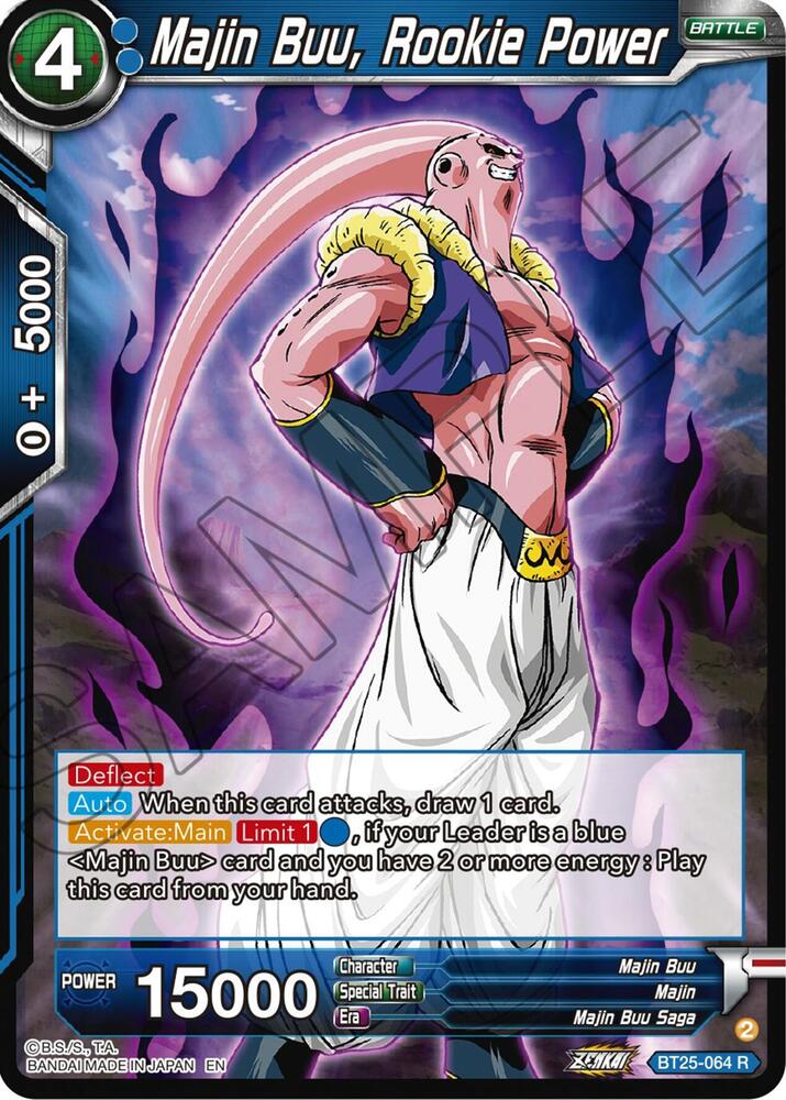 Majin Buu, Rookie Power - Legend of the Dragon Balls - Dragon Ball ...