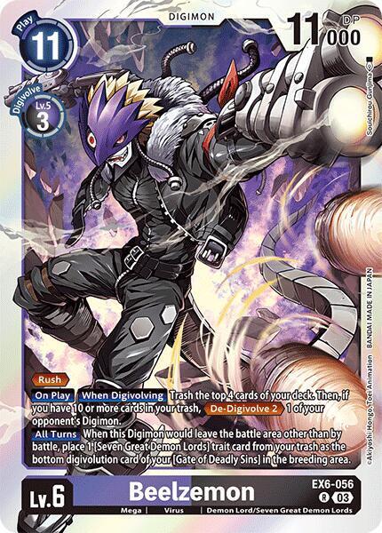 Beelzemon - Infernal Ascension - Digimon Card Game - TCGplayer.com