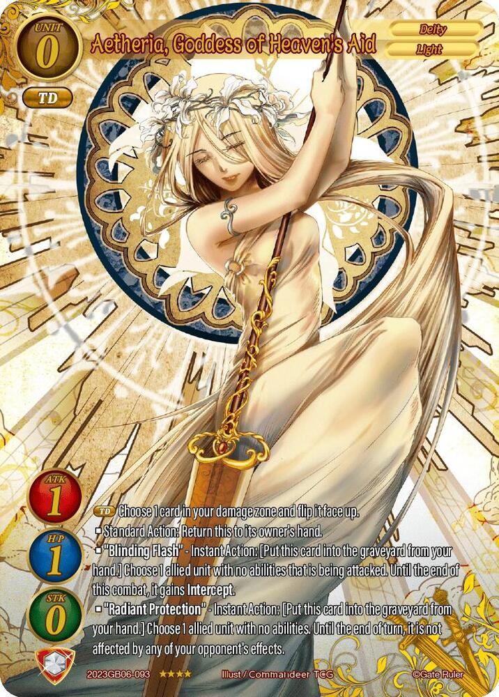 Aetheria, Goddess of Heaven's Aid - The Demonic & the Divine - Gate Ruler - TCGplayer.com