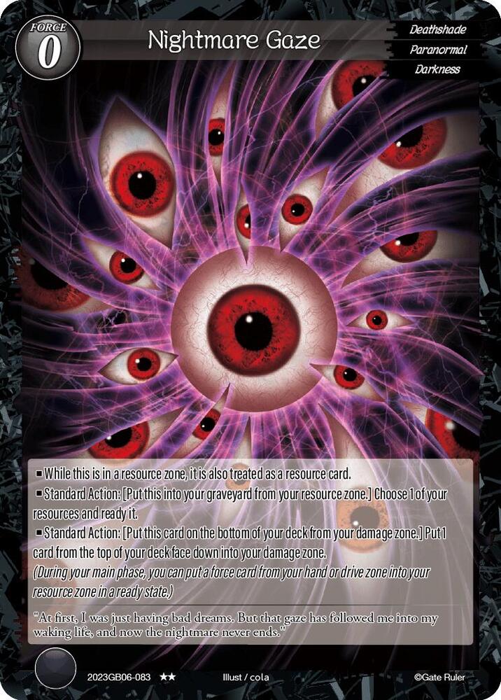 Nightmare Gaze - The Demonic & the Divine - Gate Ruler - TCGplayer.com