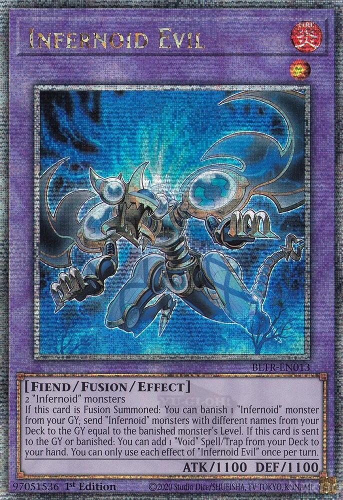 Infernoid Evil (Quarter Century Secret Rare) - Battles of Legend: Terminal Revenge - YuGiOh ...