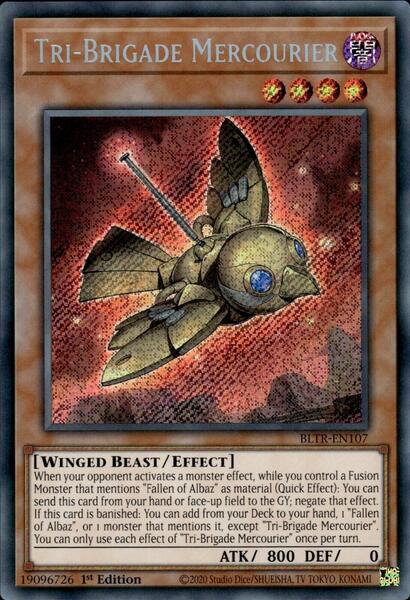 Tri-Brigade Mercourier - Battles of Legend: Terminal Revenge - YuGiOh ...