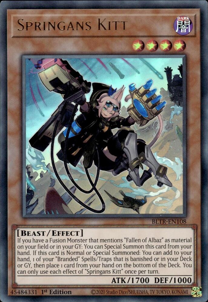 Springans Kitt - Battles of Legend: Terminal Revenge - YuGiOh ...