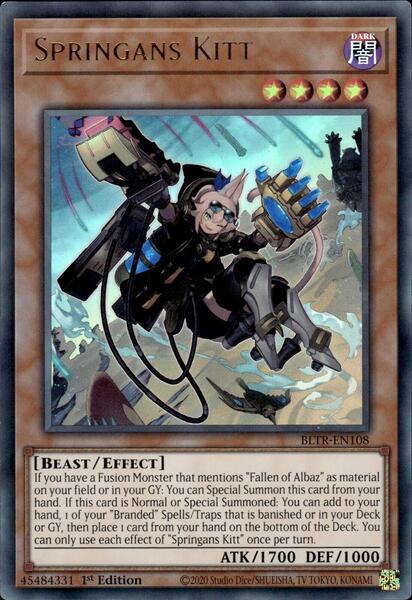 Springans Kitt - Battles of Legend: Terminal Revenge - YuGiOh ...