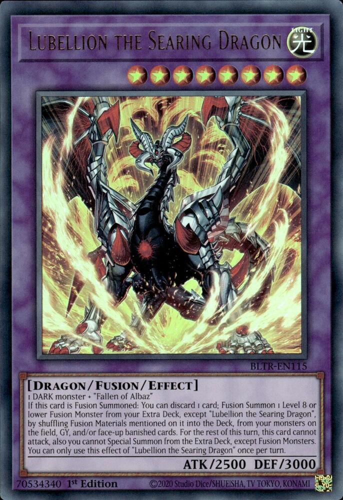 Lubellion the Searing Dragon - Battles of Legend: Terminal Revenge - YuGiOh - TCGplayer.com
