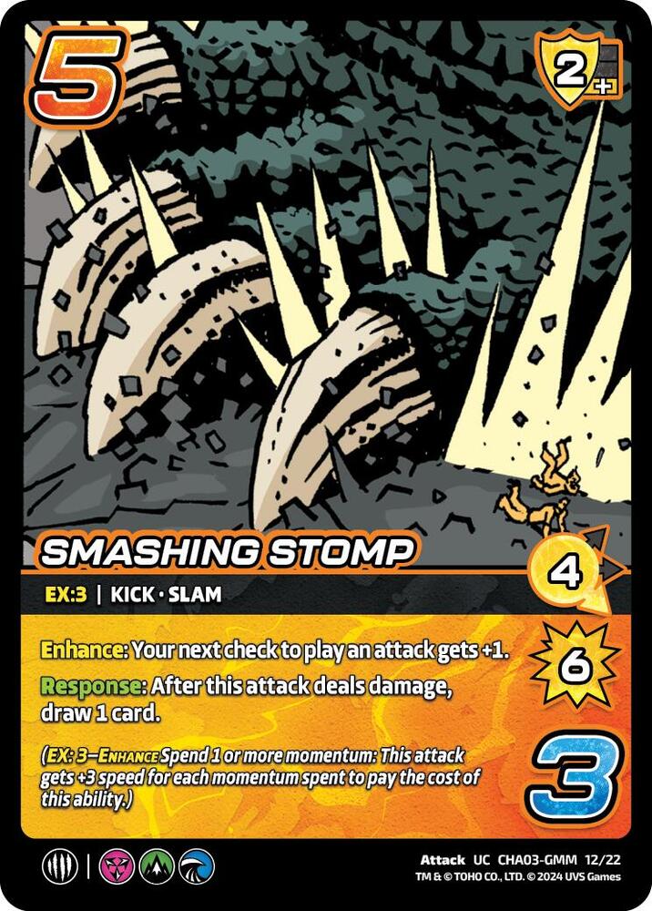 Smashing Stomp - Challenger Series: Godzilla - UniVersus - TCGplayer.com