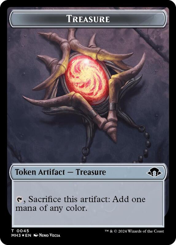 Copy (Ripple Foil) // Gremlin Double-Sided Token - Modern Horizons 3 ...