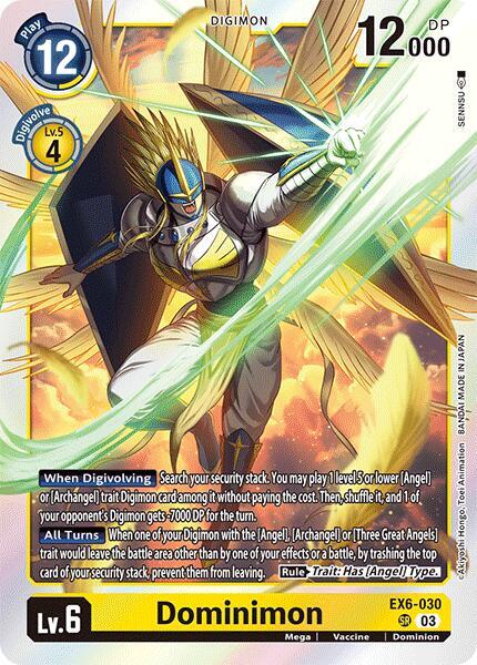 Angemon - Blast Ace - Digimon Card Game