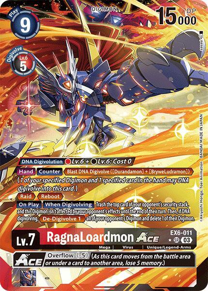 RagnaLoardmon ACE (Alternate Art) - Infernal Ascension - Digimon Card Game - TCGplayer.com