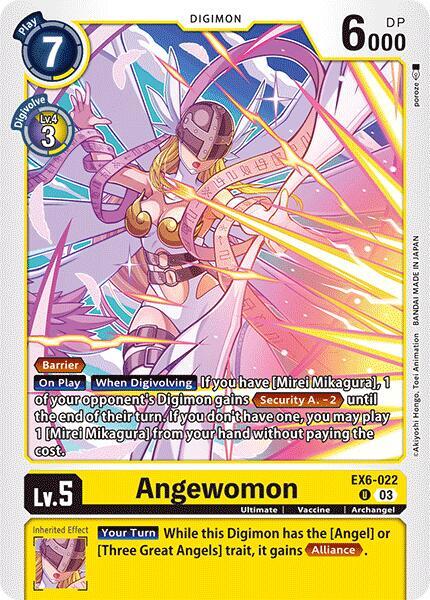 Angewomon ACE - Exceed Apocalypse - Digimon Card Game - TCGplayer.com