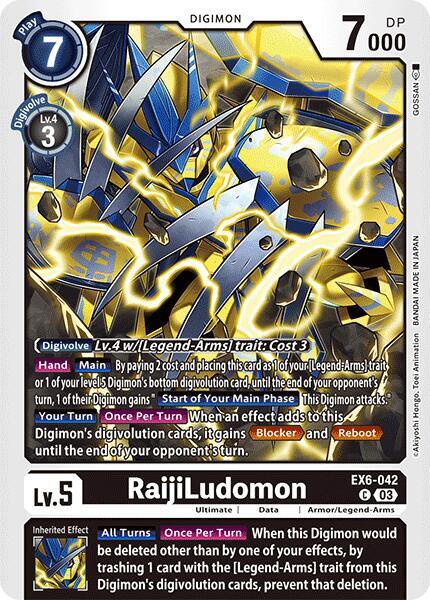 RaijiLudomon - Infernal Ascension - Digimon Card Game - TCGplayer.com