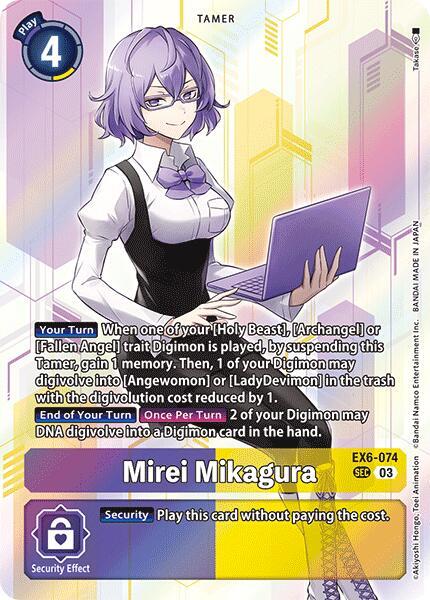 Mirei Mikagura - Infernal Ascension - Digimon Card Game - TCGplayer.com