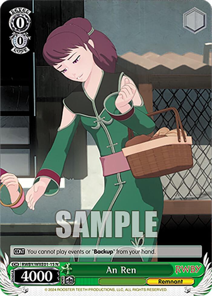 An Ren - RWBY Premium Booster - Weiss Schwarz - TCGplayer.com