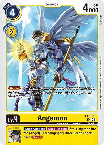Angemon - Infernal Ascension - Digimon Card Game - TCGplayer.com