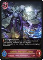 Rulenye, Omen of Silence - BP05: Omens Eternal - Shadowverse: Evolve - TCGplayer.com