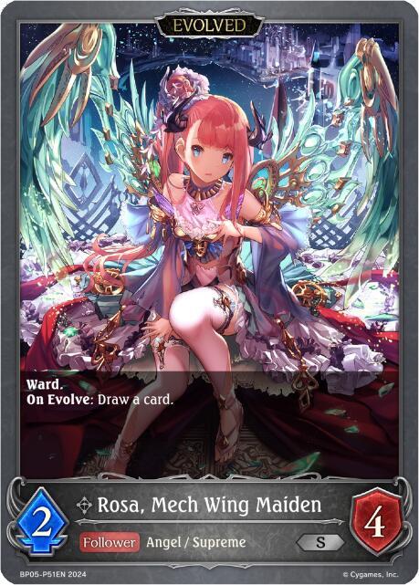 Amelia, Silver Paladin (U) - BP02: Reign of Bahamut - Shadowverse: Evolve