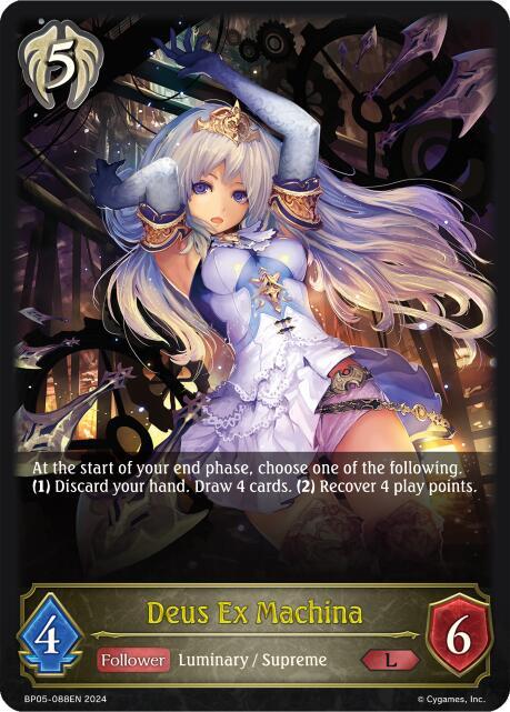Deus Ex Machina - BP05: Omens Eternal - Shadowverse: Evolve - TCGplayer.com